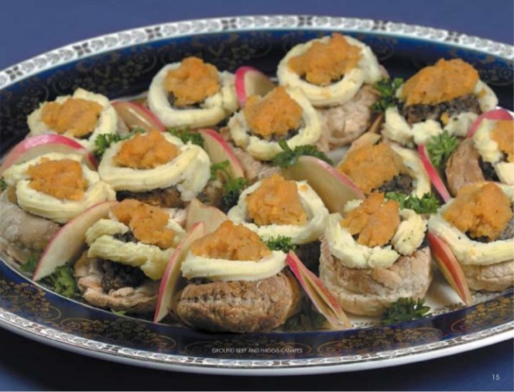 Ground Beef and Haggis Canapes - The Haggis | Stahly Quality Foods